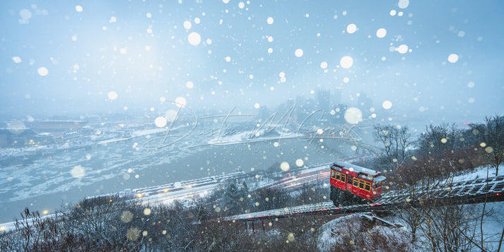 Pittsburgh Photo Prints - Pittsburgh in a Winter Wonderland - Dustin ...
