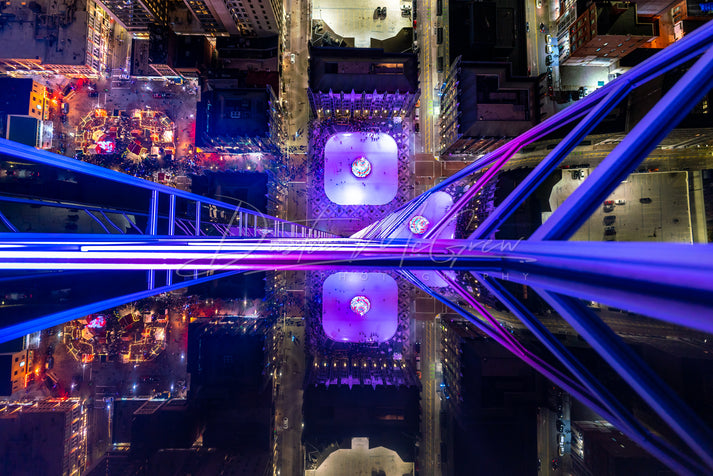 Pittsburgh Photo Prints - PPG Place Skating Rink Reflections - Dustin ...